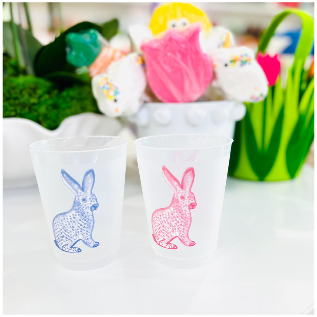 (26 Styles) Set of 10 16oz Frosted Reusable Cups + Design Your Own Bulk ...